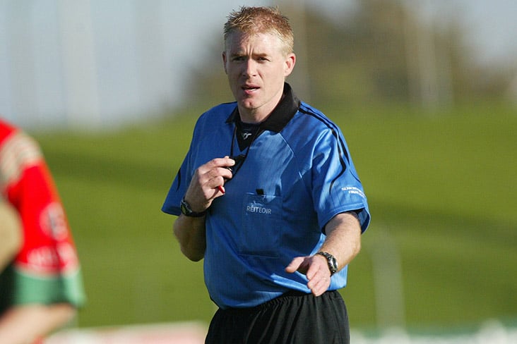 Kildare referees donating match fees to former colleague - HoganStand