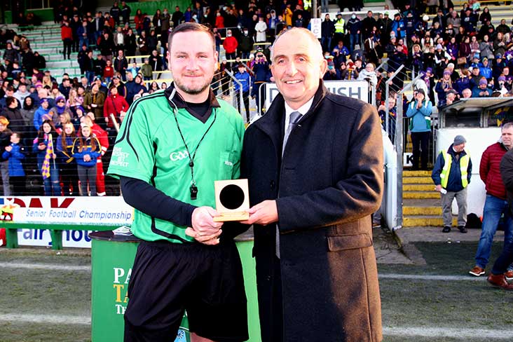 Meath County Board acknowledge referees - HoganStand